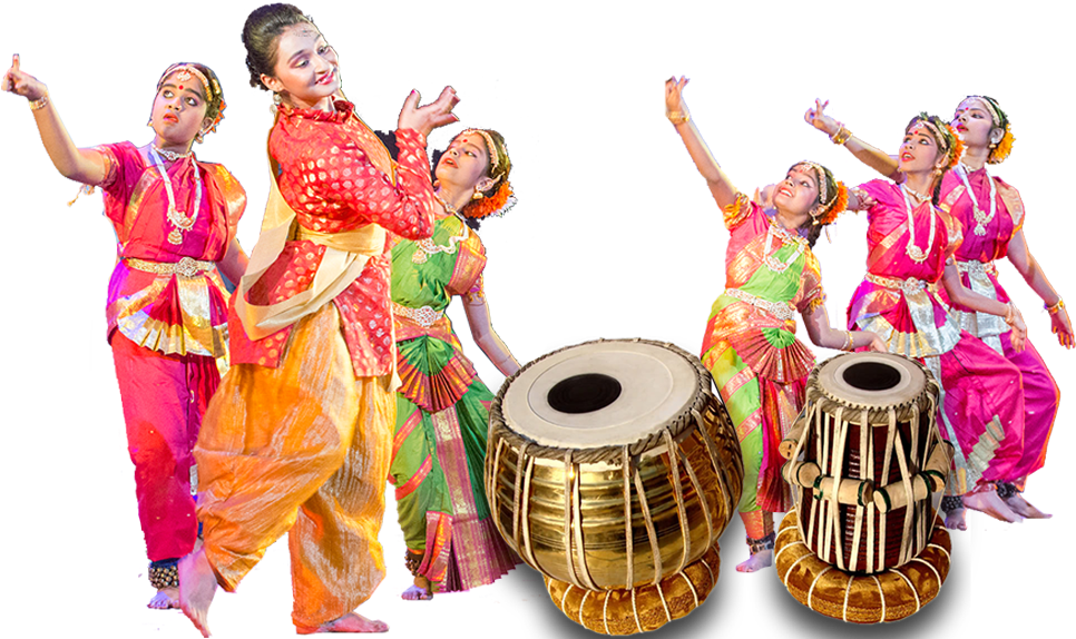 1024 X 581 20 - Indian Traditional Dance Png (1024x581), Png Download