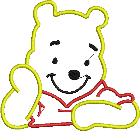 Pooh - Cartoon (800x679), Png Download