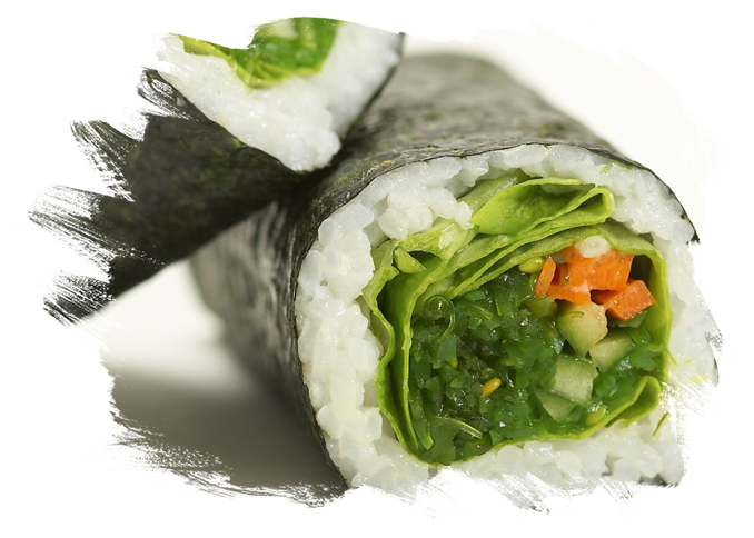 Seaweed Roll (678x484), Png Download