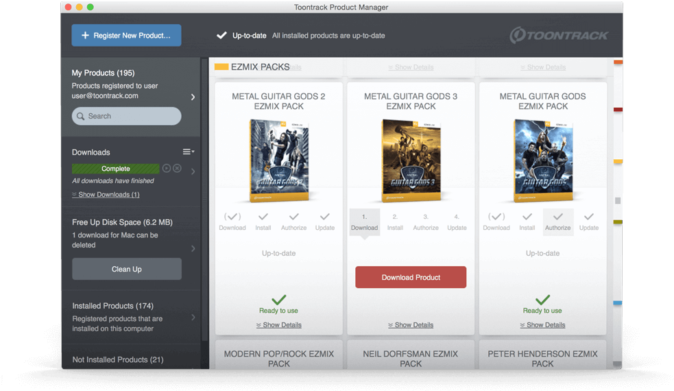 Download - - Toontrack Product Manager (1000x681), Png Download