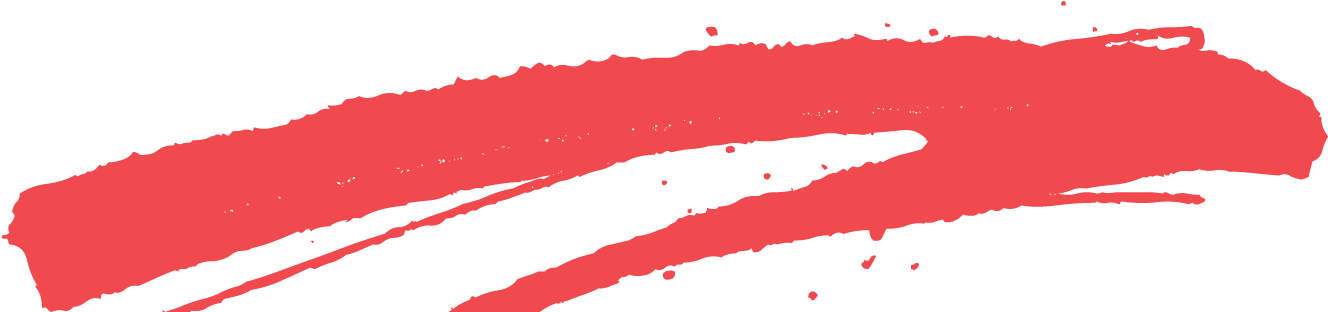 Red Paint Swash Low - Illustration (1366x441), Png Download