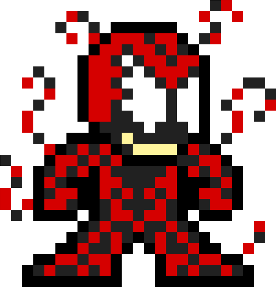 Download Carnage - Pixel Art Carnage | Transparent PNG Download | SeekPNG