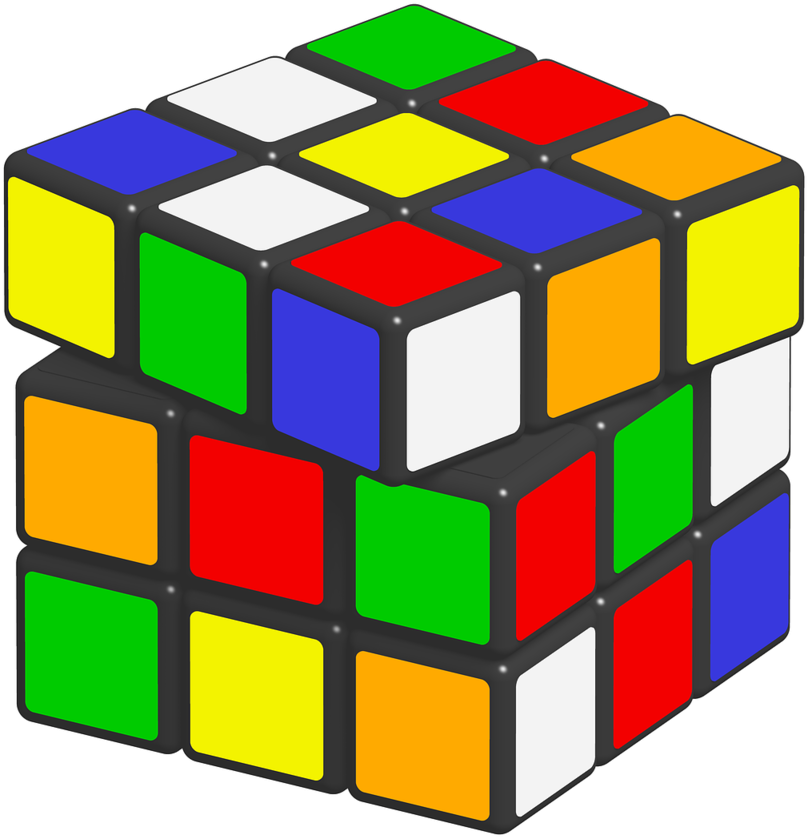 Download Rubik Cube Puzzle - Vector Rubik | Transparent PNG Download ...