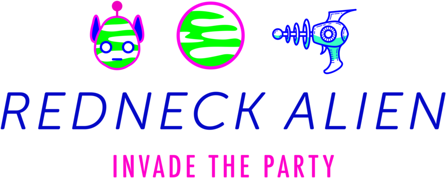Lnc Redneck Alien Logo Header Format=1500w (1000x431), Png Download