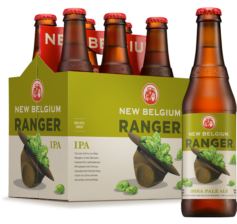 National Ipa Day - New Belgium Ranger (754x713), Png Download
