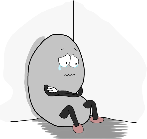 Beano Sad - Cartoon (618x618), Png Download