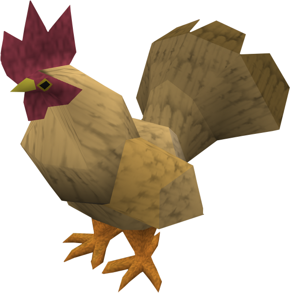 Osrs Chicken (597x604), Png Download