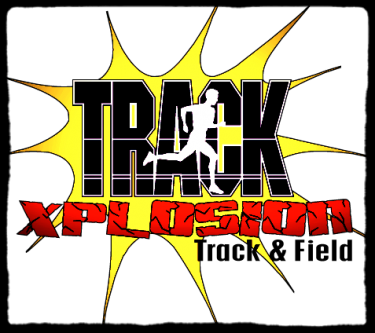 Track Xplosion Track And Field Club - Illustration (375x333), Png Download