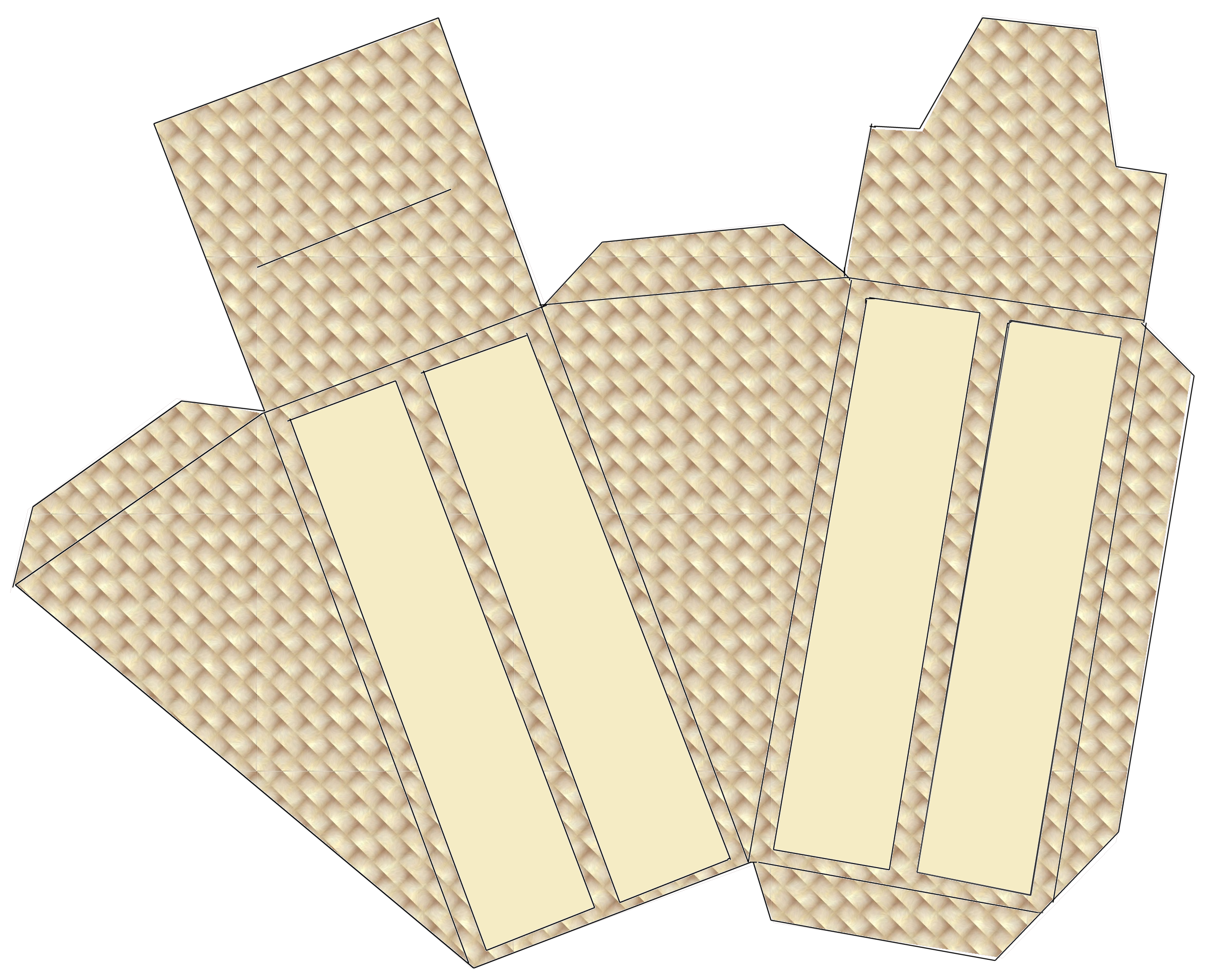 Download Cake Slice Box Template Printable - Free Printable Cake Box ...