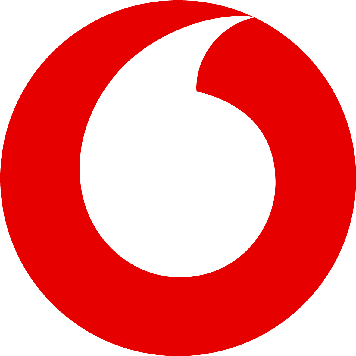 Vodafone - Vodafone New Logo Png (1191x1191), Png Download