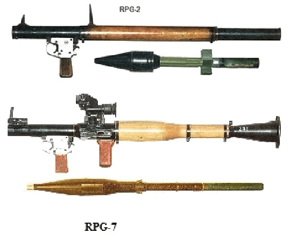 Rpg Png Clipart - Rpg 2 Vs Rpg 7 (644x557), Png Download