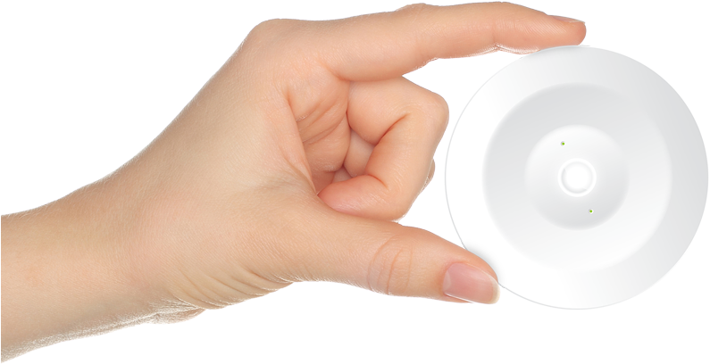 Mano Con Luz - Circle (800x440), Png Download