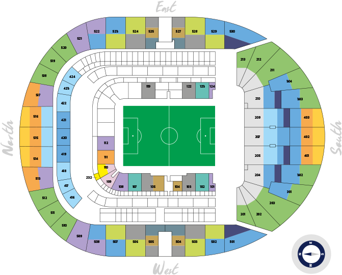 Download Visit Our Interactive Stadium Map To See The Views - Tottenham ...