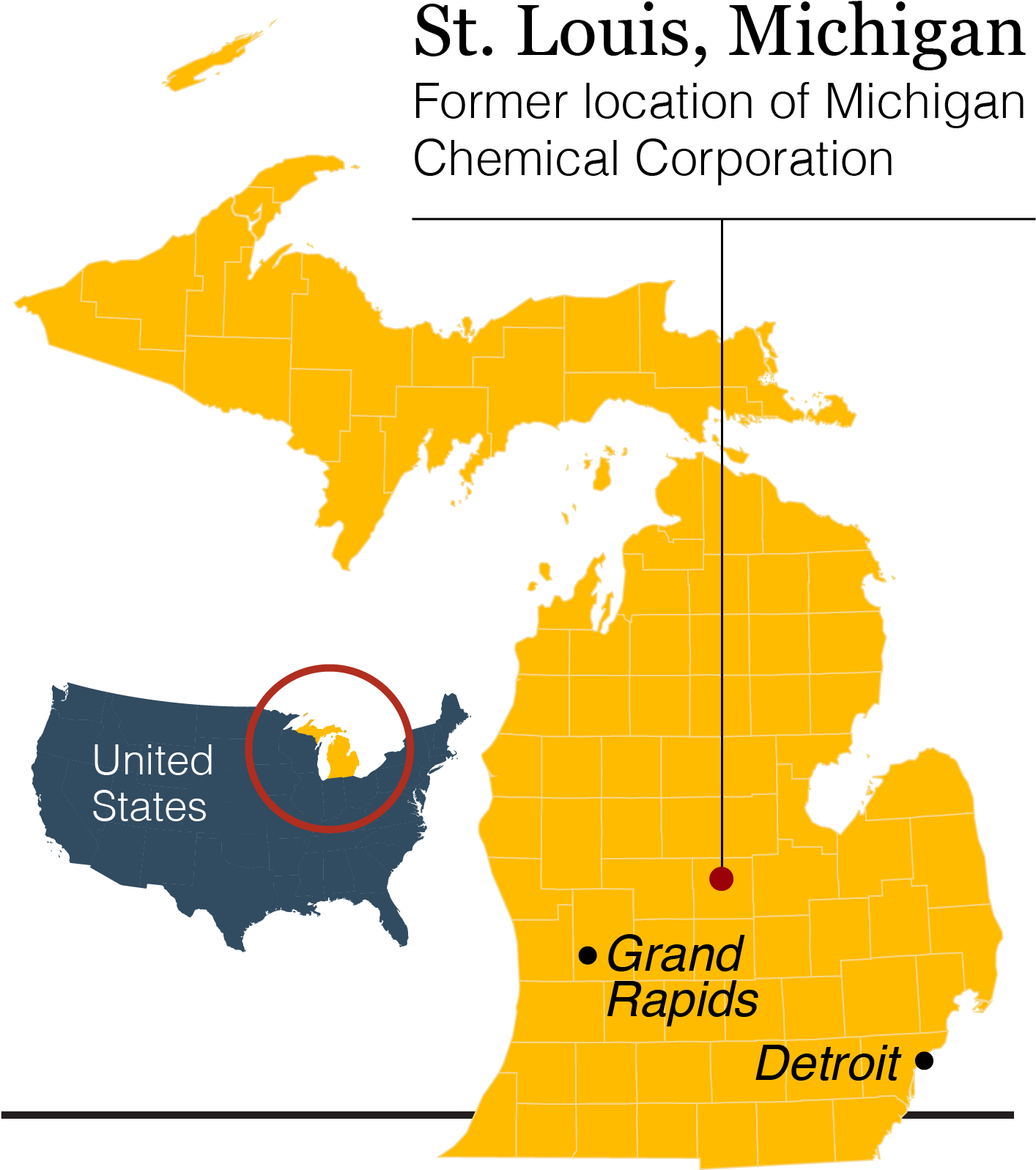 Visual - Undark - New Zebedee Michigan Map (1420x1607), Png Download
