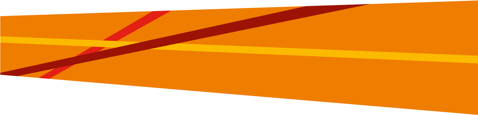 Trendy Color Combinations - Orange Color Line Png (1664x415), Png Download