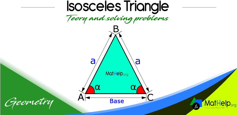 Download Isosceles Triangle - Diagram | Transparent PNG Download | SeekPNG