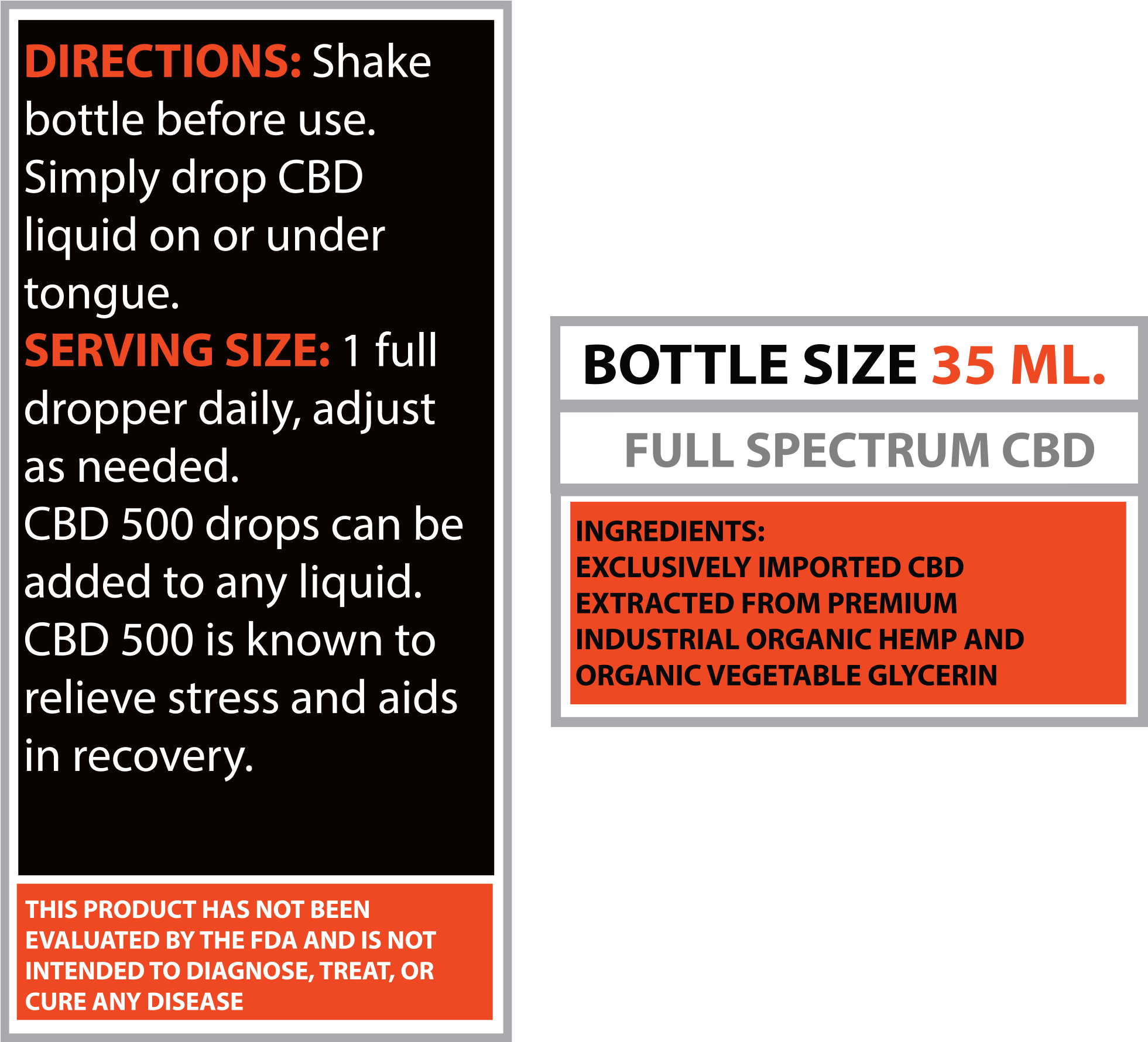 Cbd 500 Is Best Used For Stress Relief And To Aid In - Flabelos ...