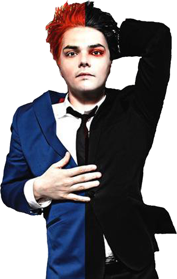 Gerard Way Full Body (611x962), Png Download
