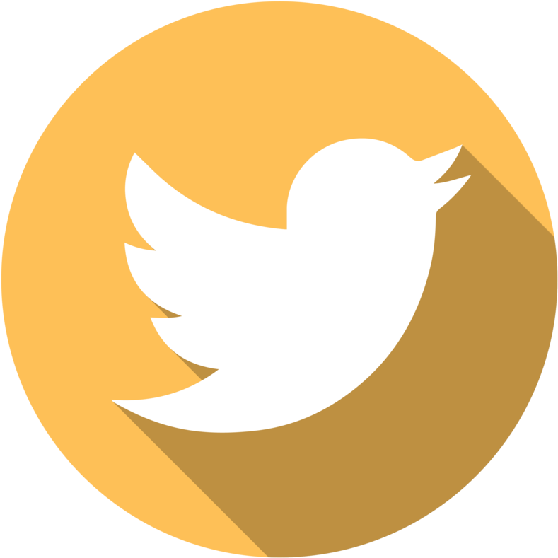 Media Icons Computer Twitter Social Free Download Png - Orange Location ...