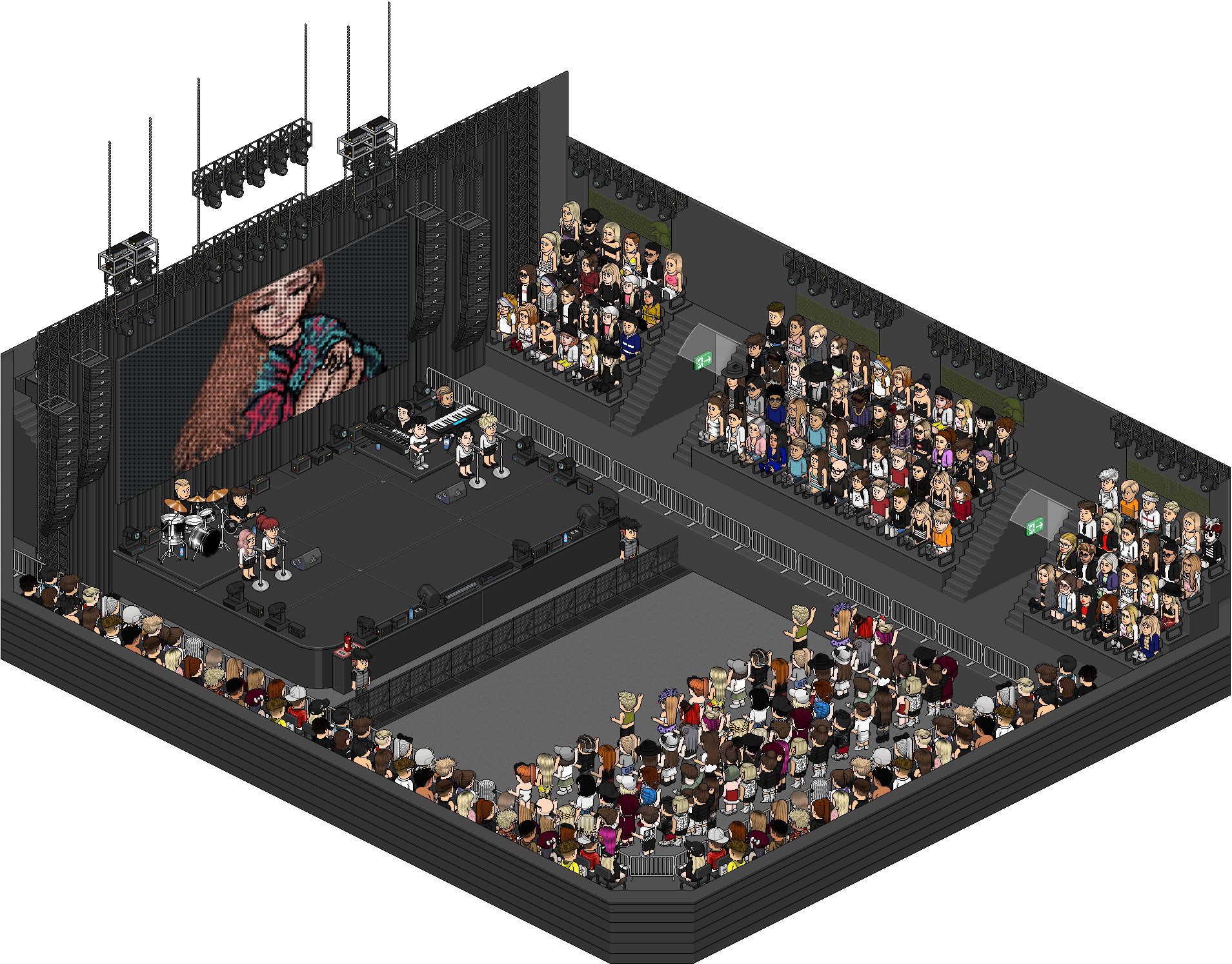 Queue Area (2248x1984), Png Download