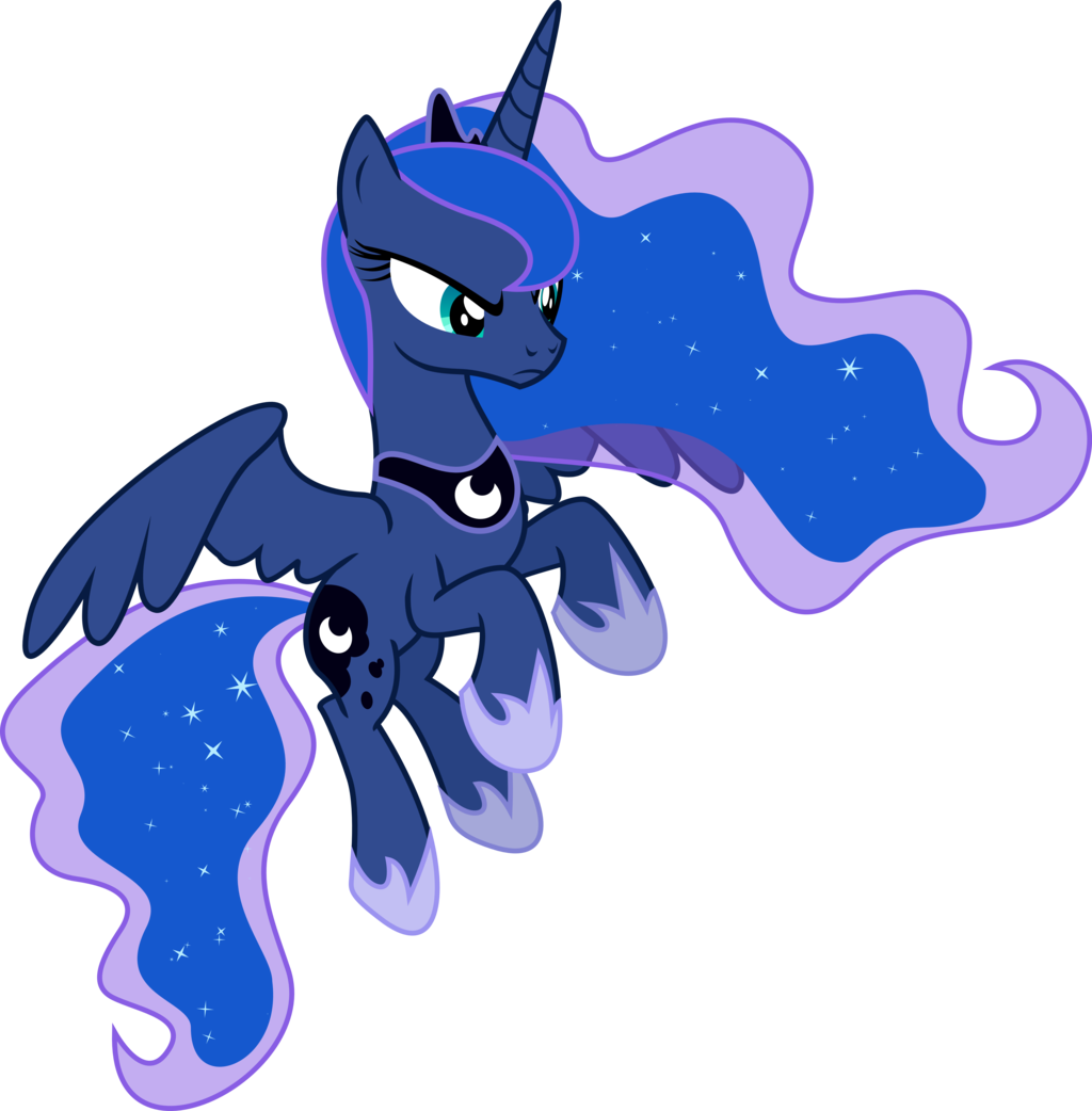 Aggressive Princess Luna By Theshadowstone-d77126g - Mlp Princess Luna ...