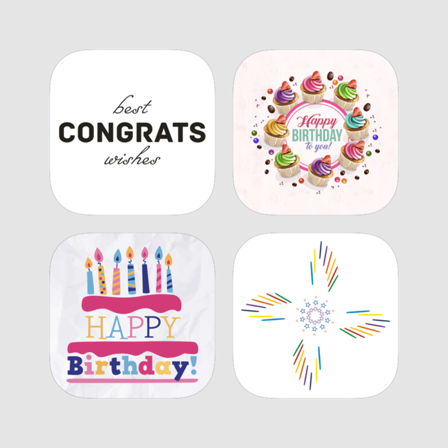 Congrats Stickers Pack - Label (630x630), Png Download