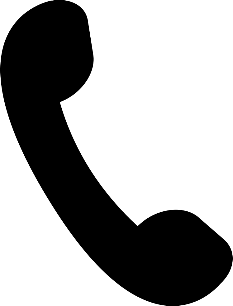 Png File Svg - Phone Receiver (748x980), Png Download