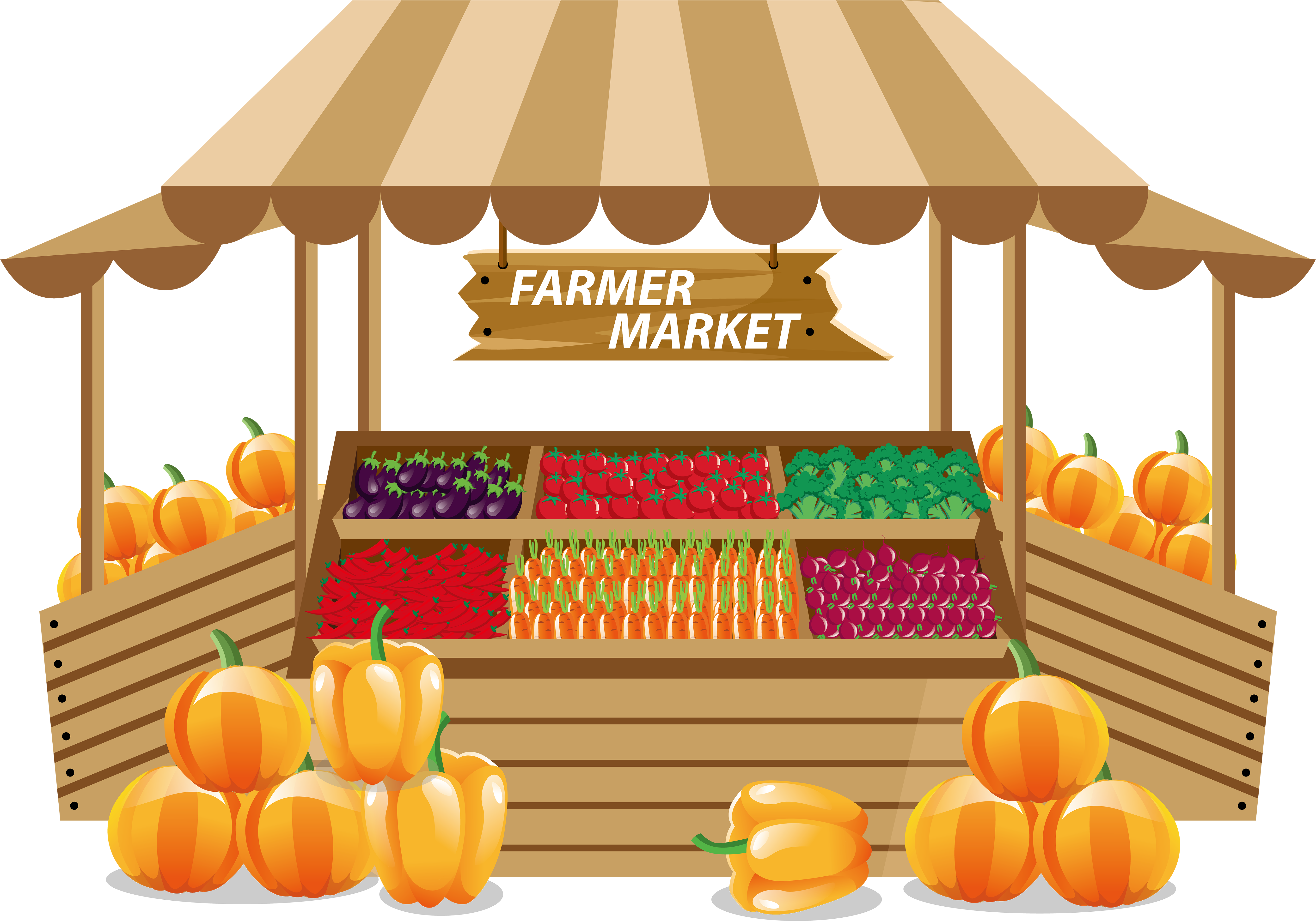 Download Farmers Market Png | Transparent PNG Download | SeekPNG