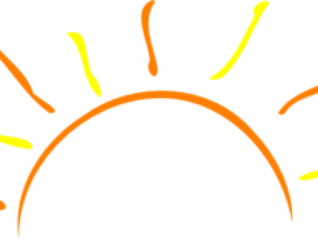 Download Abstract Clipart Red Sun - Sunset | Transparent PNG Download ...