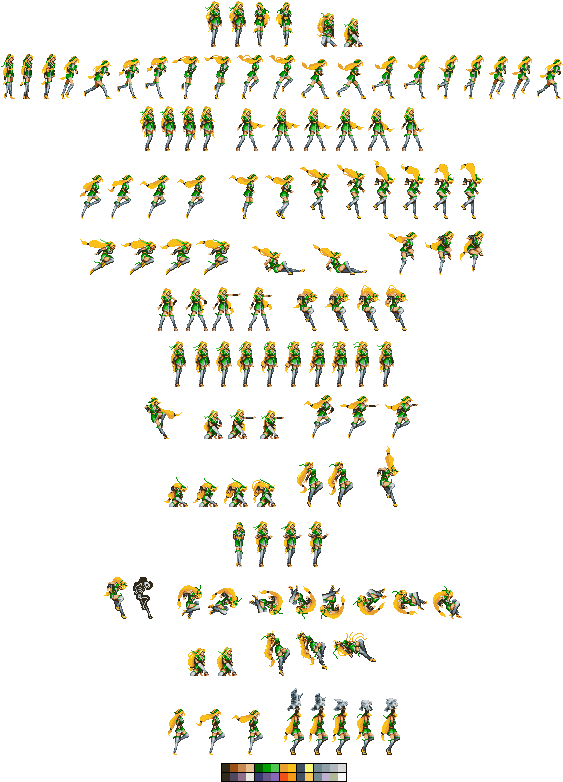 Castlevania Symphony Of The Night Maria Sprites (580x801), Png Download