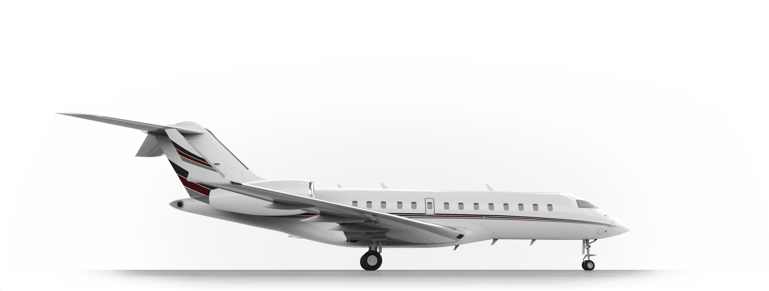 Private Jet Png (1560x591), Png Download
