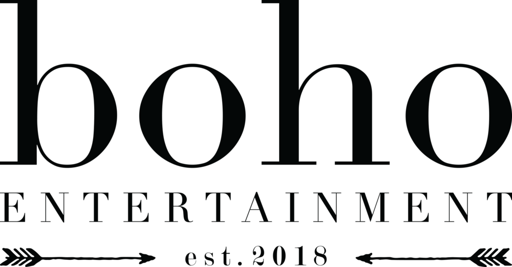 Boho Entertainment Logo - Calligraphy (1000x521), Png Download