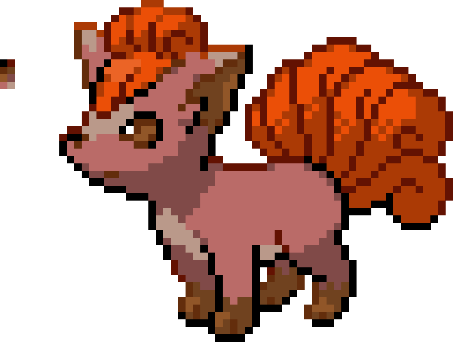 Download Vulpix Pixel Art | Transparent PNG Download | SeekPNG