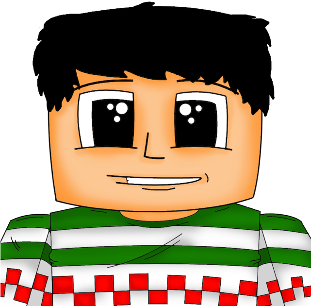 Drawn Minecraft Profile Pictures - Cartoon (640x640), Png Download