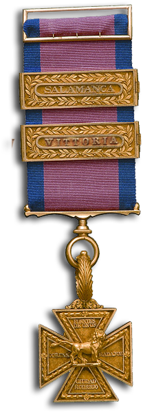 British Army Gold Cross With Clasps For Salamanca And - Wikimedia ...