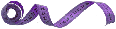 Purple Measuring Tape - Measuring Tape Purple (400x400), Png Download