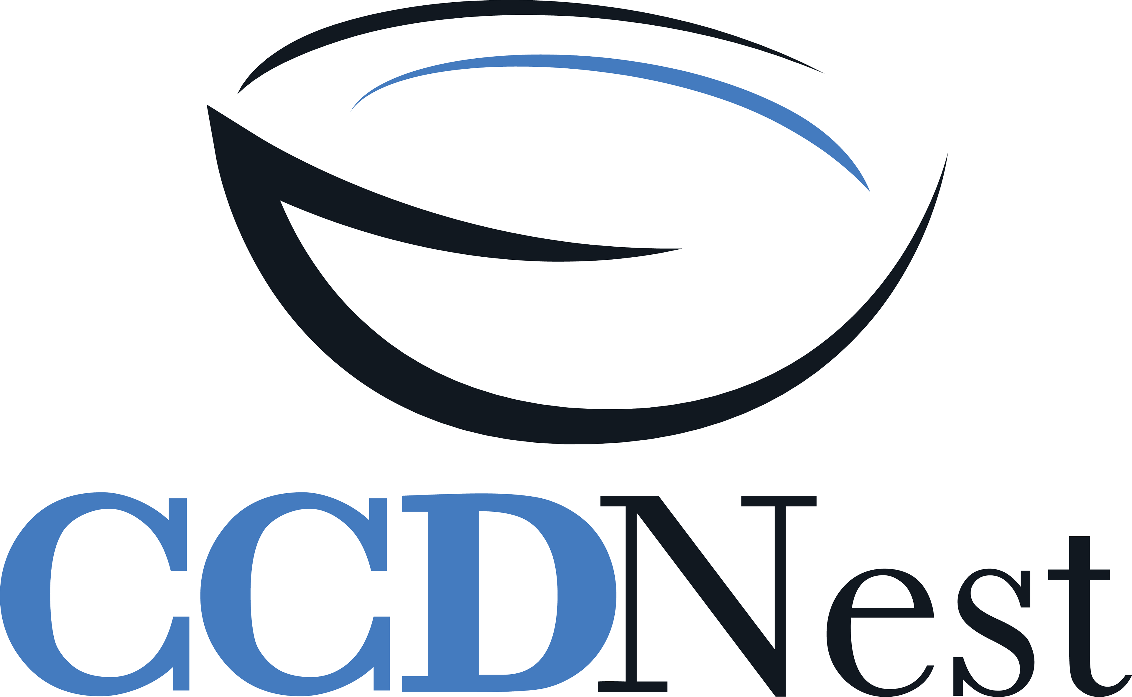 Ccd Nest Logo Design (3840x2365), Png Download