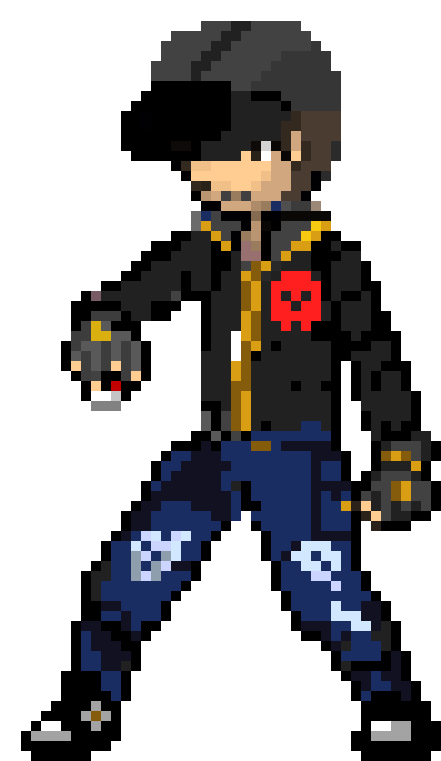 Pokemon Trainer Vince - Pokemon Trainer Sprites Transparent (580x820 ...