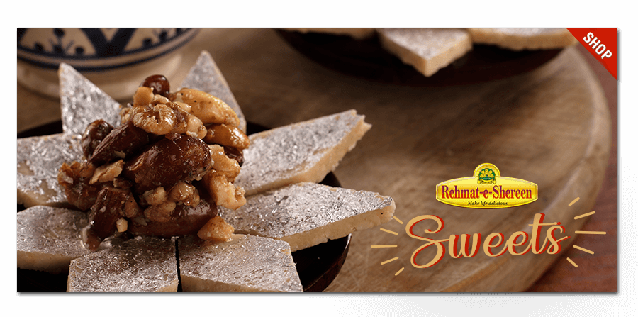 Making Life Delicious Since - Rehmat E Shereen Mithai (900x447), Png ...