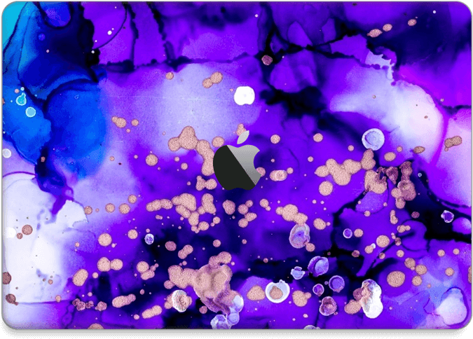 Purple Color Splash - Mouse (800x562), Png Download