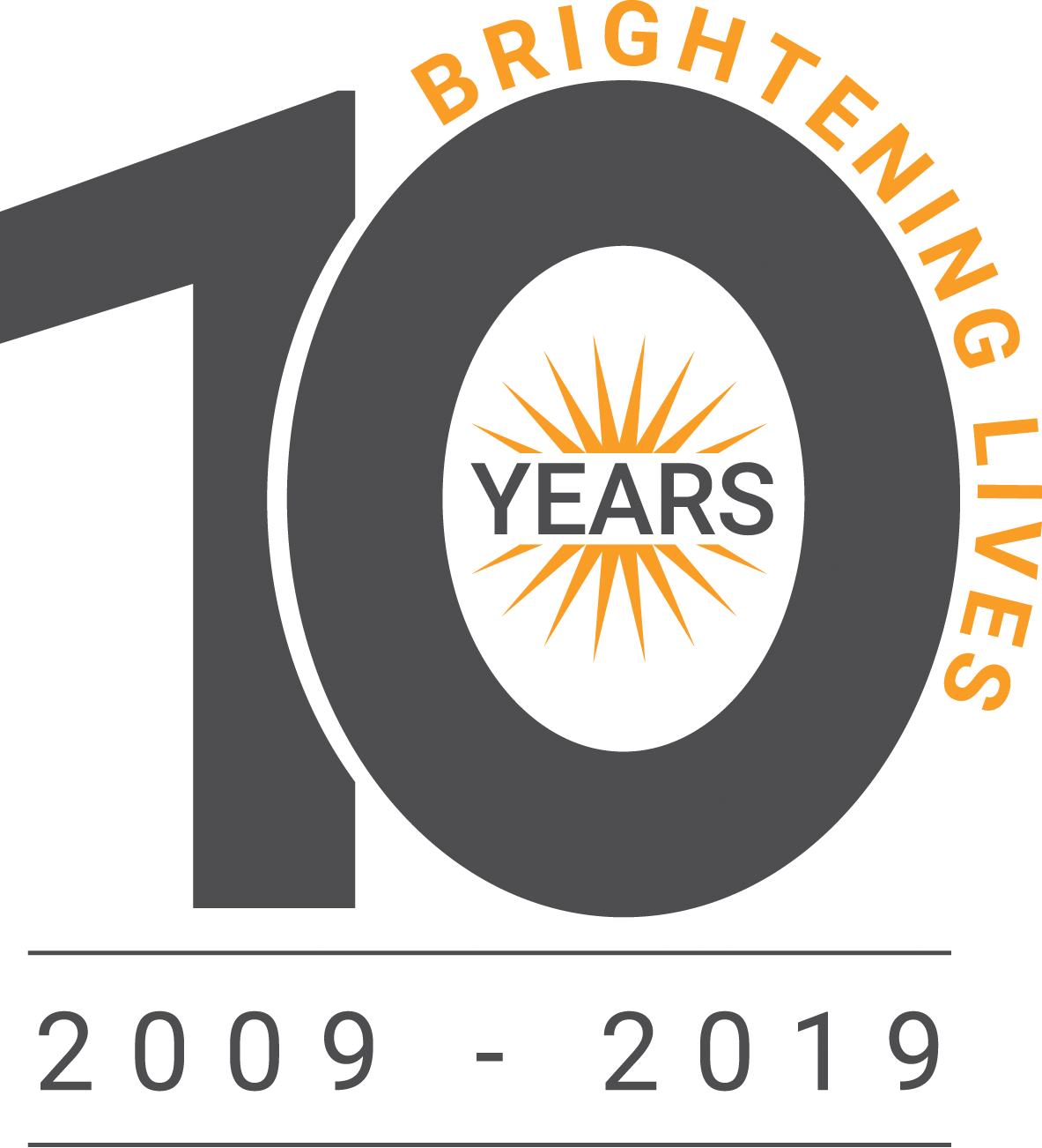 10 Years - Circle (1183x1302), Png Download