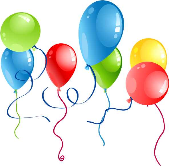 Balloons Transparent Background Free Download Best - Party Cartoons ...