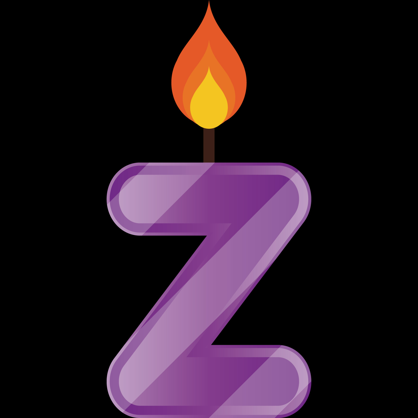 Z Transparent Png Image Today, As You Can See There - Flame (1744x1744 ...