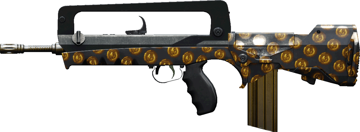 Famas F1 (1261x464), Png Download