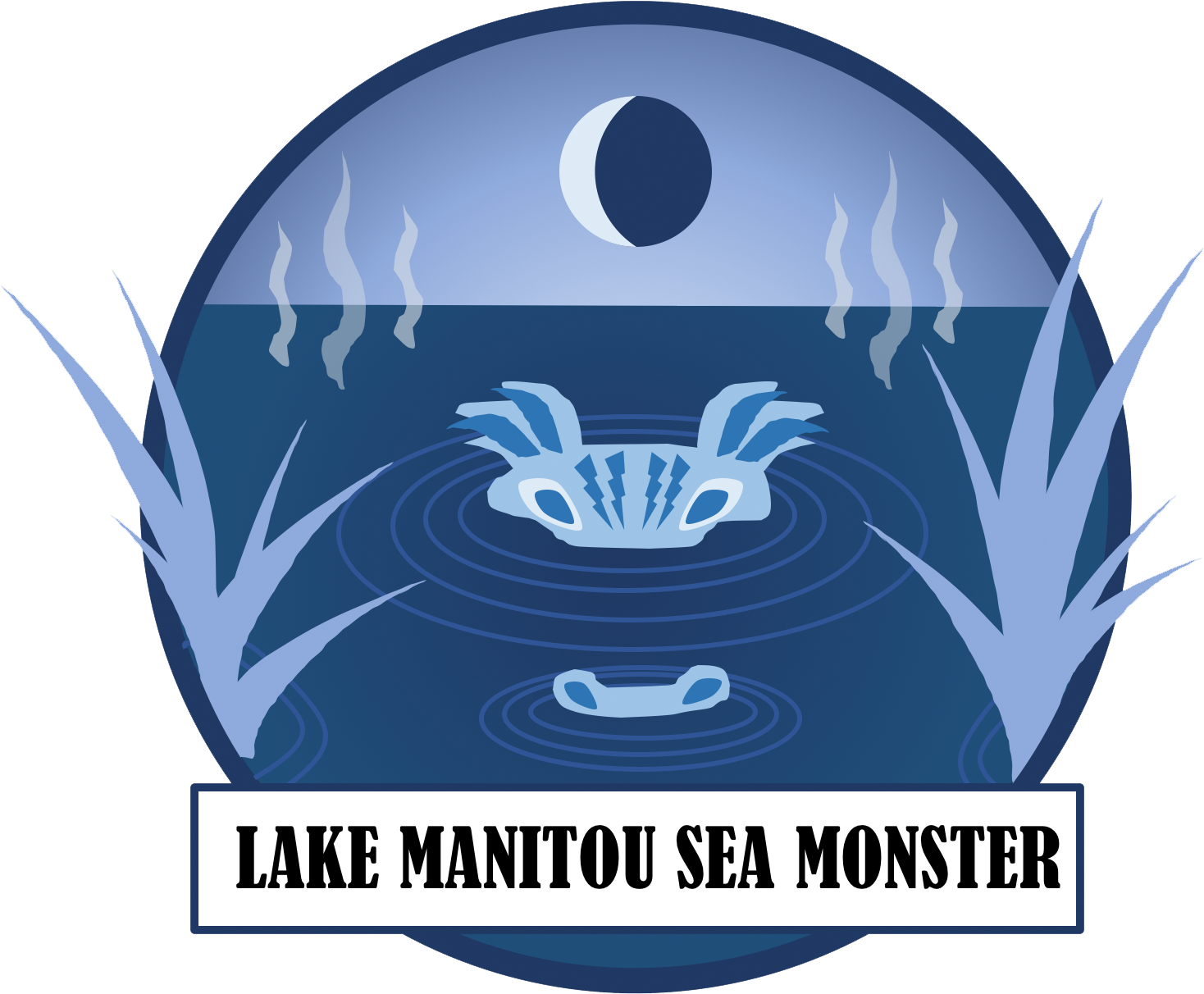 Download Lake Manitou Sea Monster - Emblem | Transparent PNG Download ...