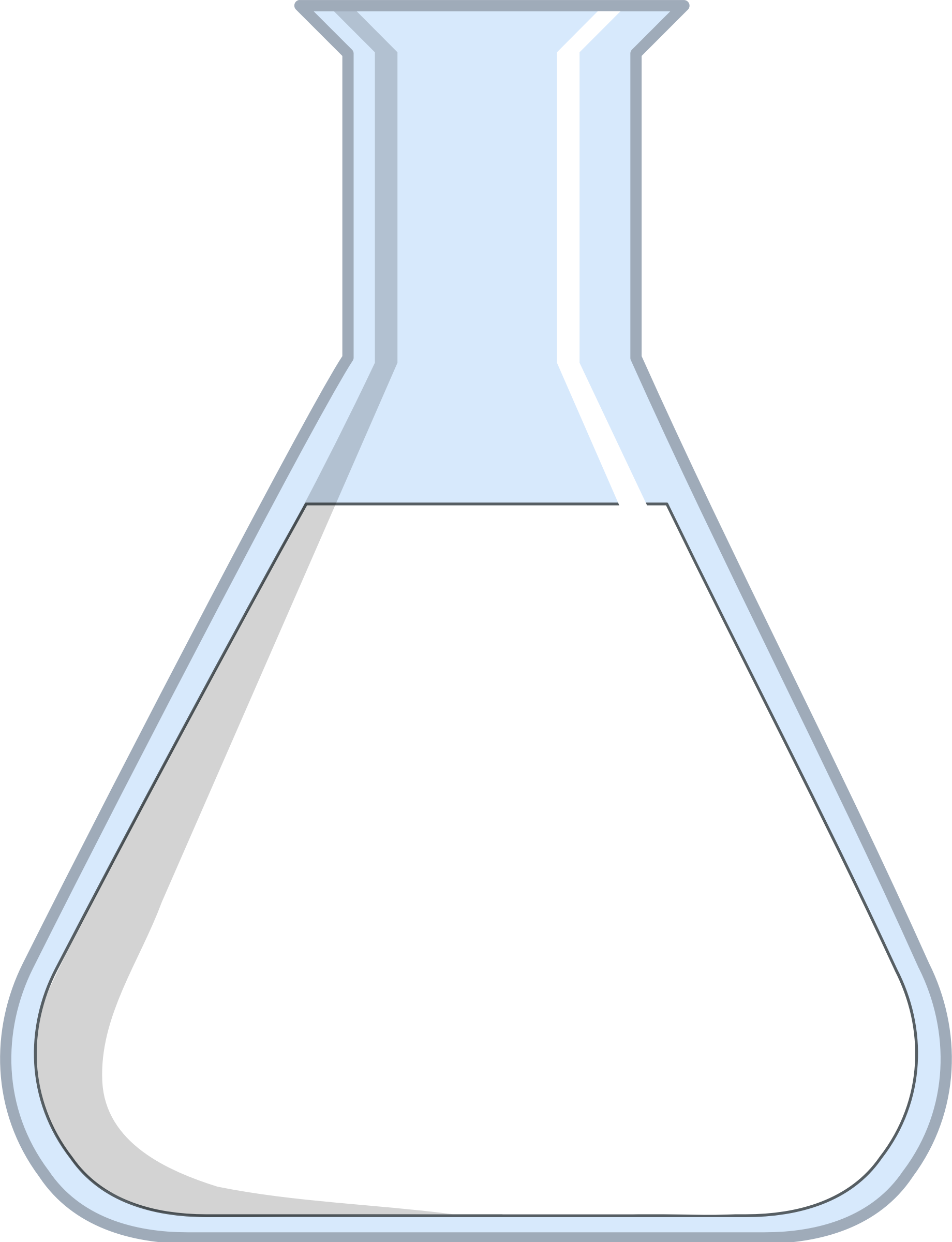 Download Big Image - Erlenmeyer Flask Clipart | Transparent PNG ...