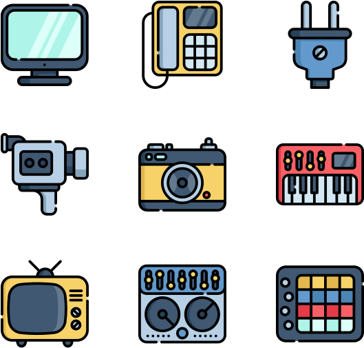 Electronics (600x564), Png Download