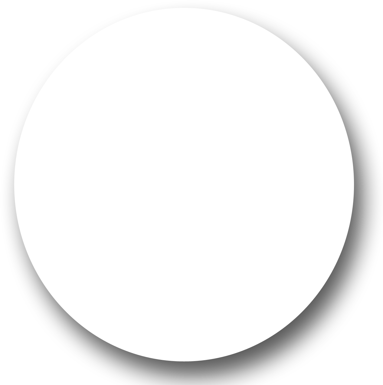 Circle Coreldraw Round Frame Png Image High Quality - Circle (1300x1300 ...