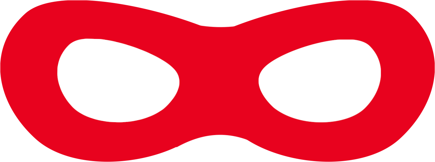 Superhero Mask Free Printable Red - Red Superhero Mask Png (1458x573 ...