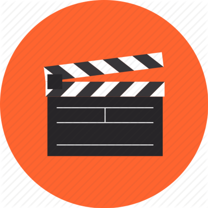 Source - - Video Icon Flat Design (720x720), Png Download